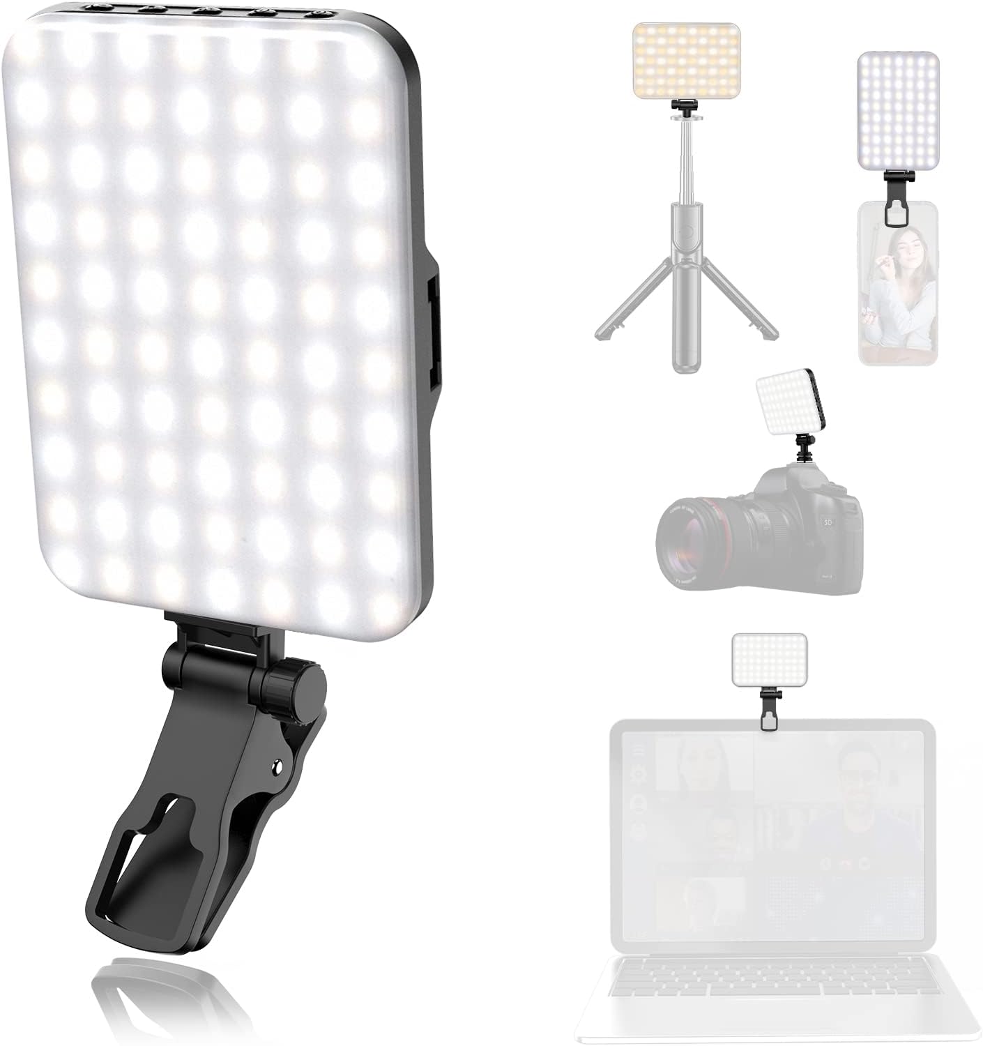 Amazon.com : Hagibis LED Camera Light Video Lights Portable Photography ...