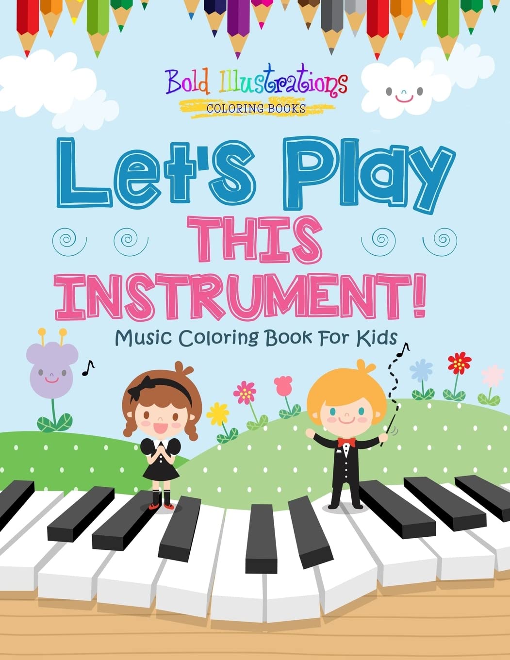 Amazon.com: Let's Play This Instrument! Music Coloring Book For Kids ...