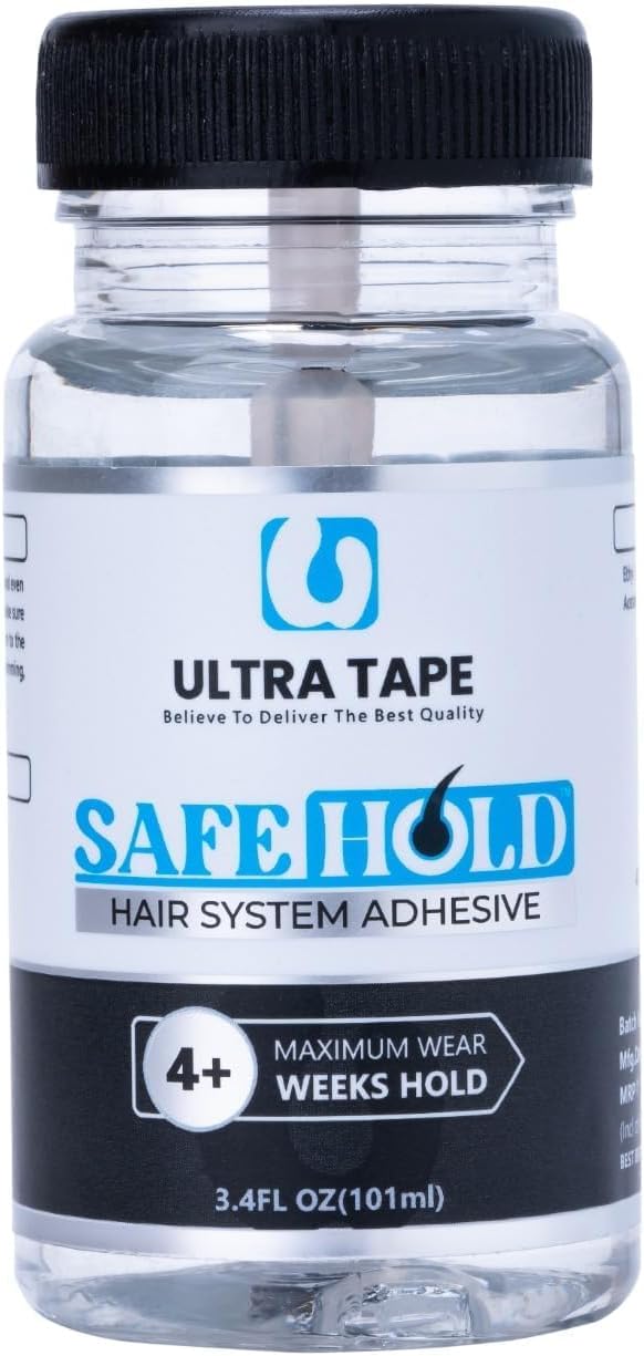 SAFEHOLD Ultra Hold Glue(3.4FL oz -101ml) | Lace Wig Glue for Hair Wigs ...