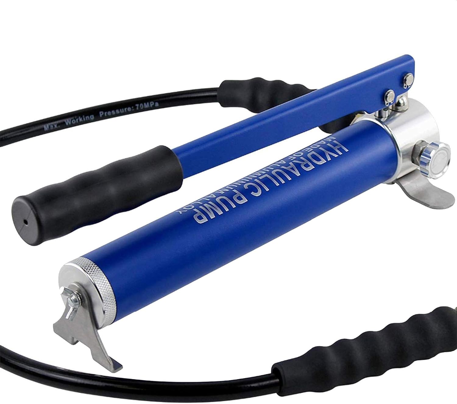 MXBAOHENG Hydraulic Hand Pump Portable Manual Pump Aluminum Alloy ...