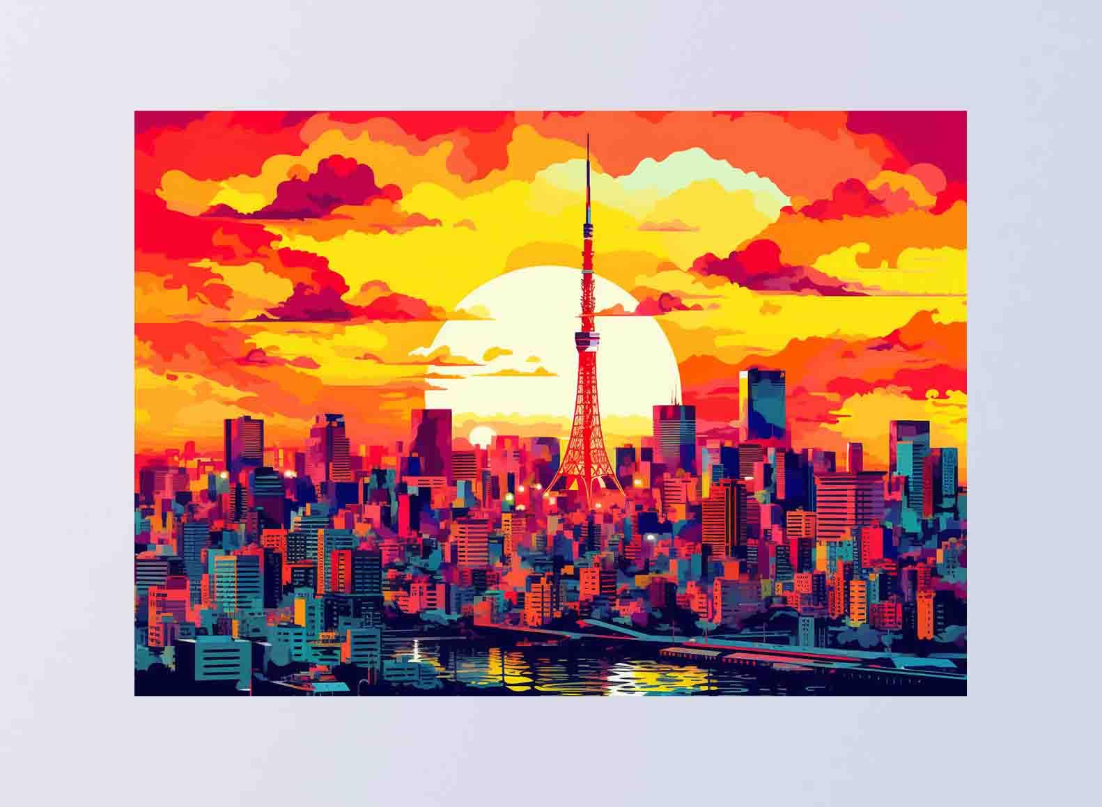 Japanese Pop Art Posters