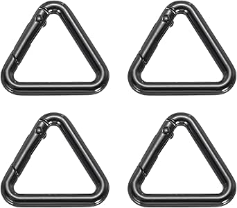 Amazon.com: PATIKIL Metal Triangle Ring Buckle, Triangle Jump Rings ...