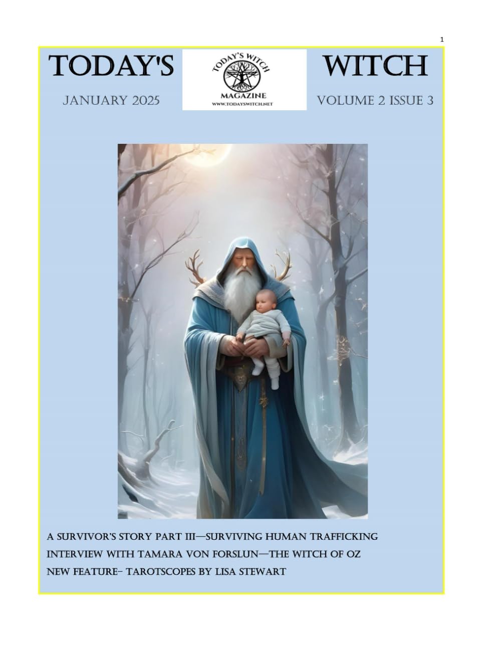 Today's Witch Magazine - January 2025 Volume 2 Issue 3: Press LLC ...