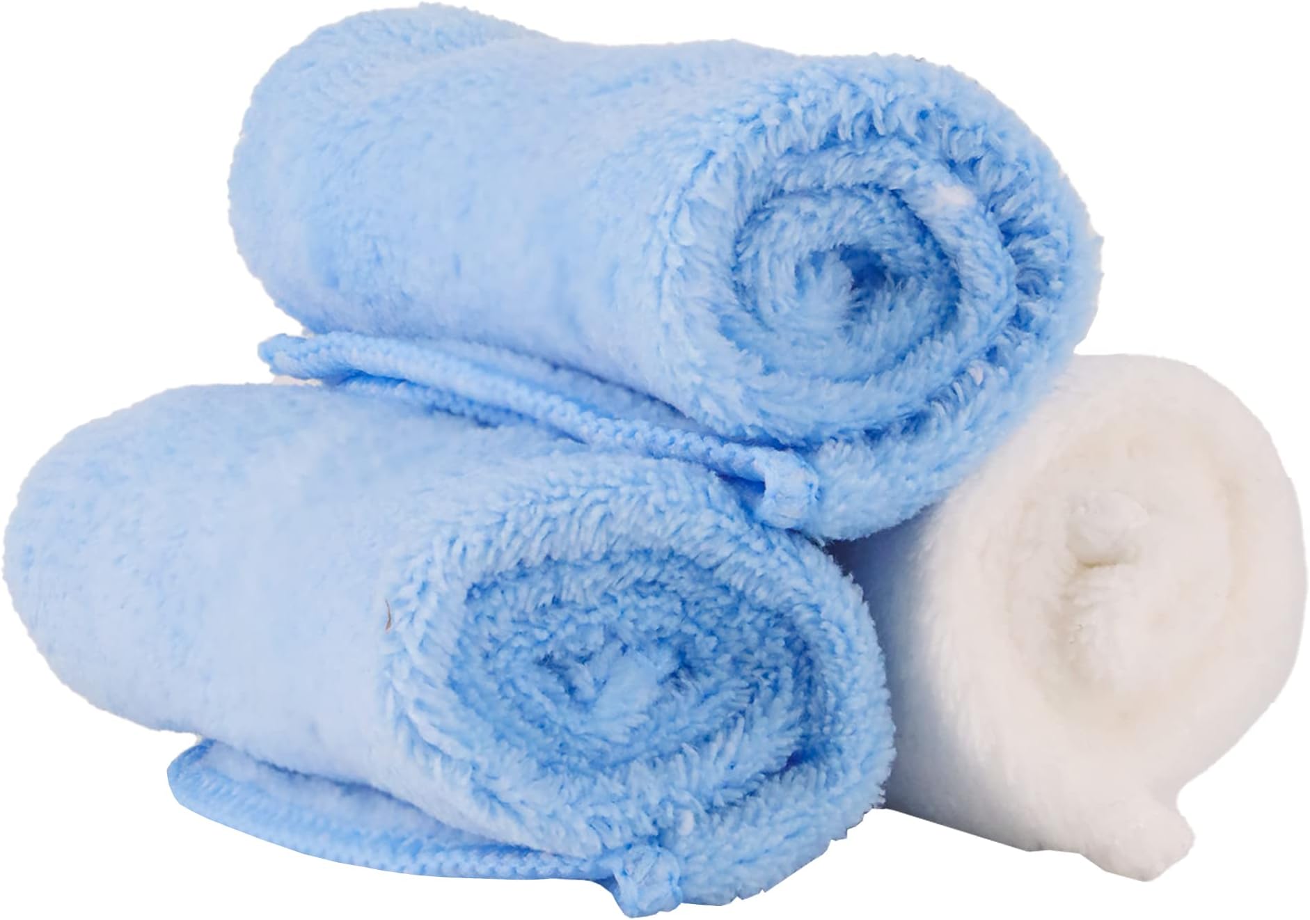 Eco Bath Organic Cotton Hypoallergenic Face Flannels, Organic Certified ...