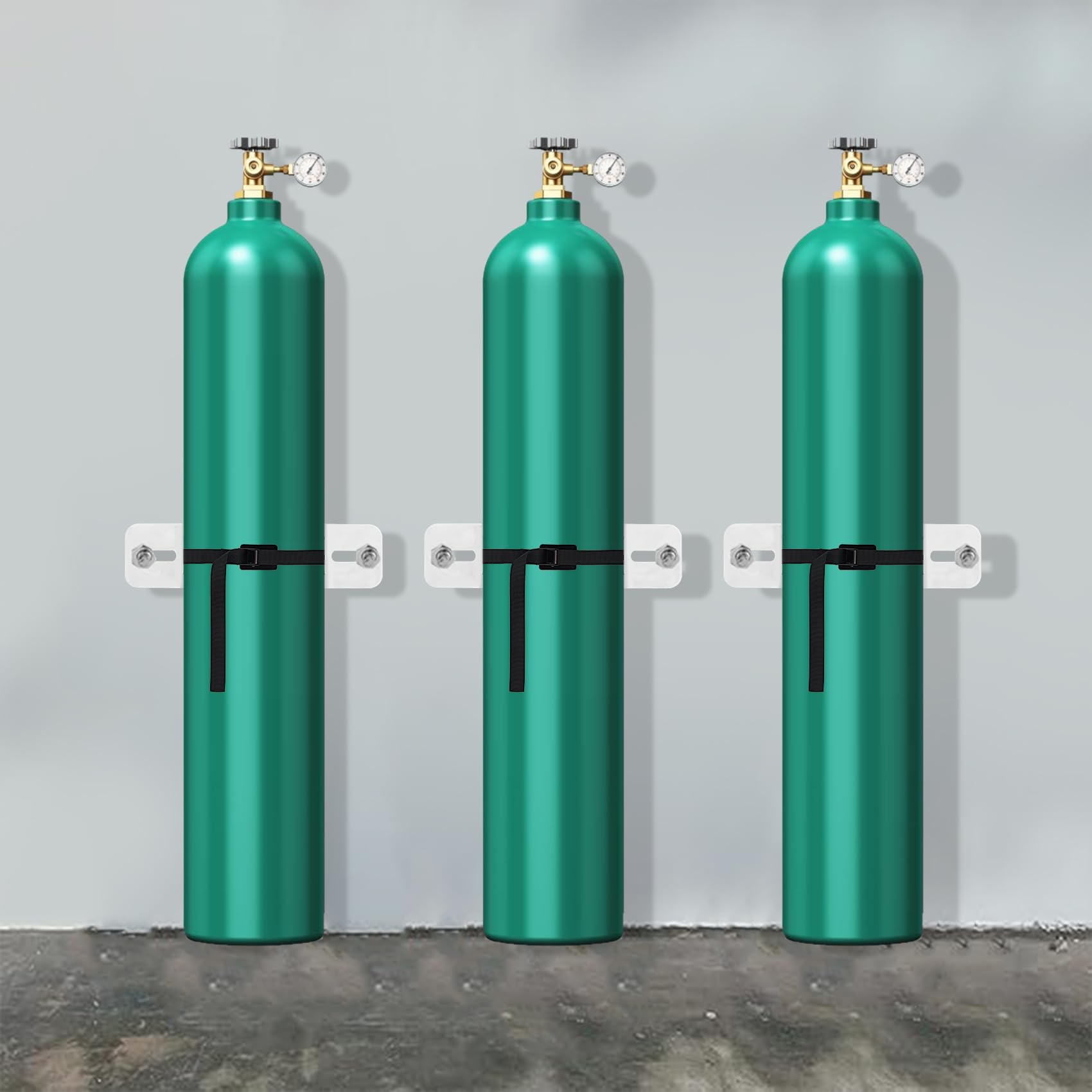 Snapklik.com : Cylinder Wall Mounted Bracket Gas Cylinder Bracket ...