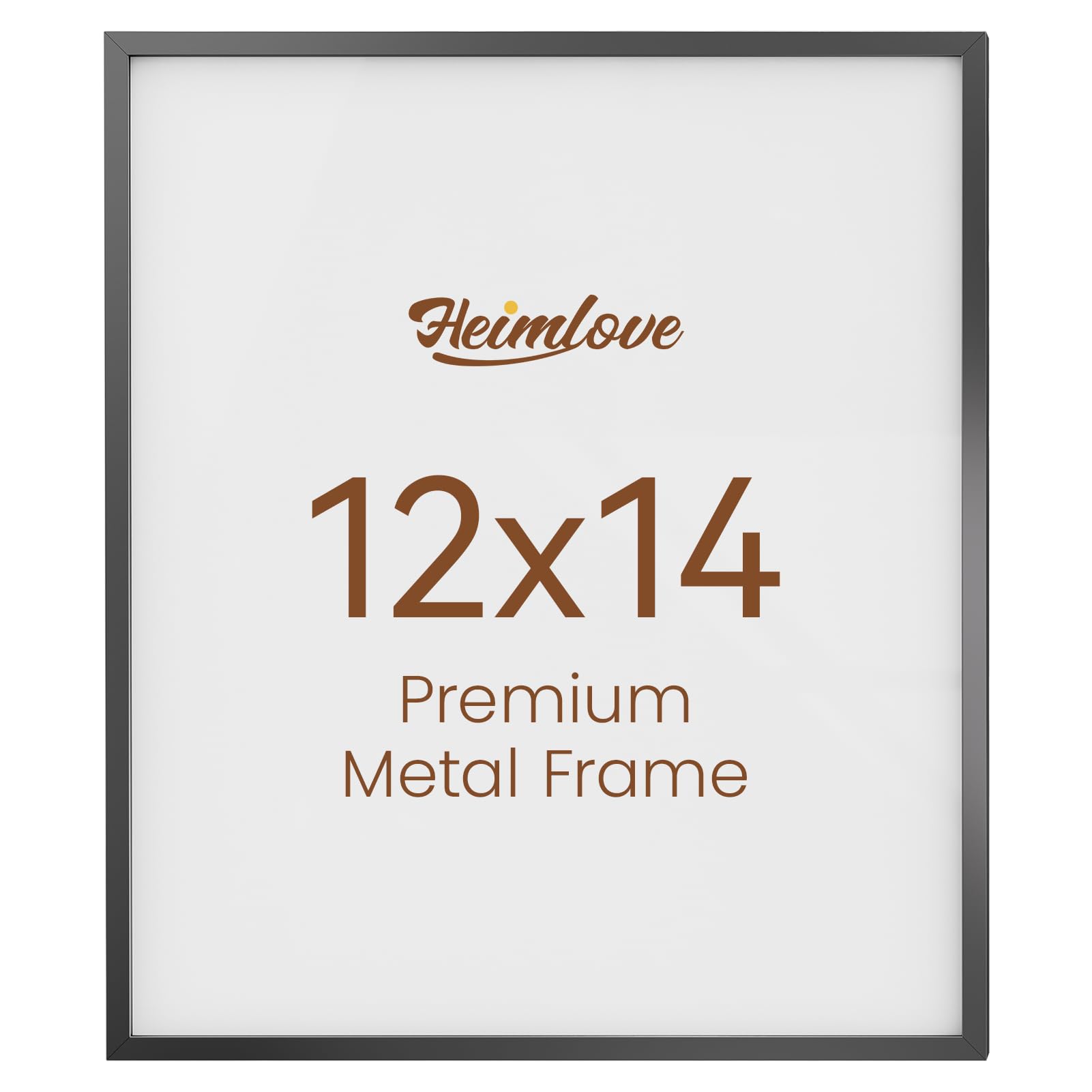 Amazon.com - Heimlove 12x14 Metal Picture Frame,Black Aluminum Photo ...