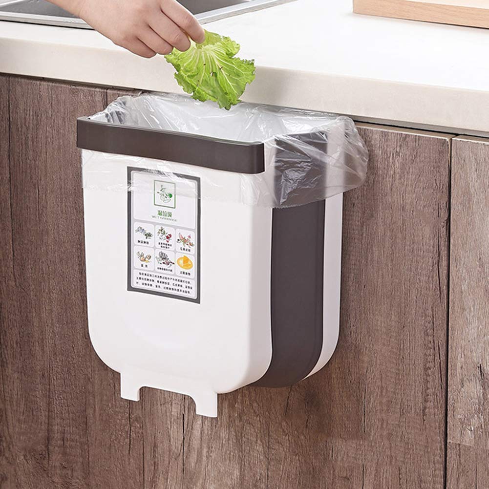 SimpleTec Kitchen Cabinet Hanging Dustbin Trash Box Kitchen Garbage ...