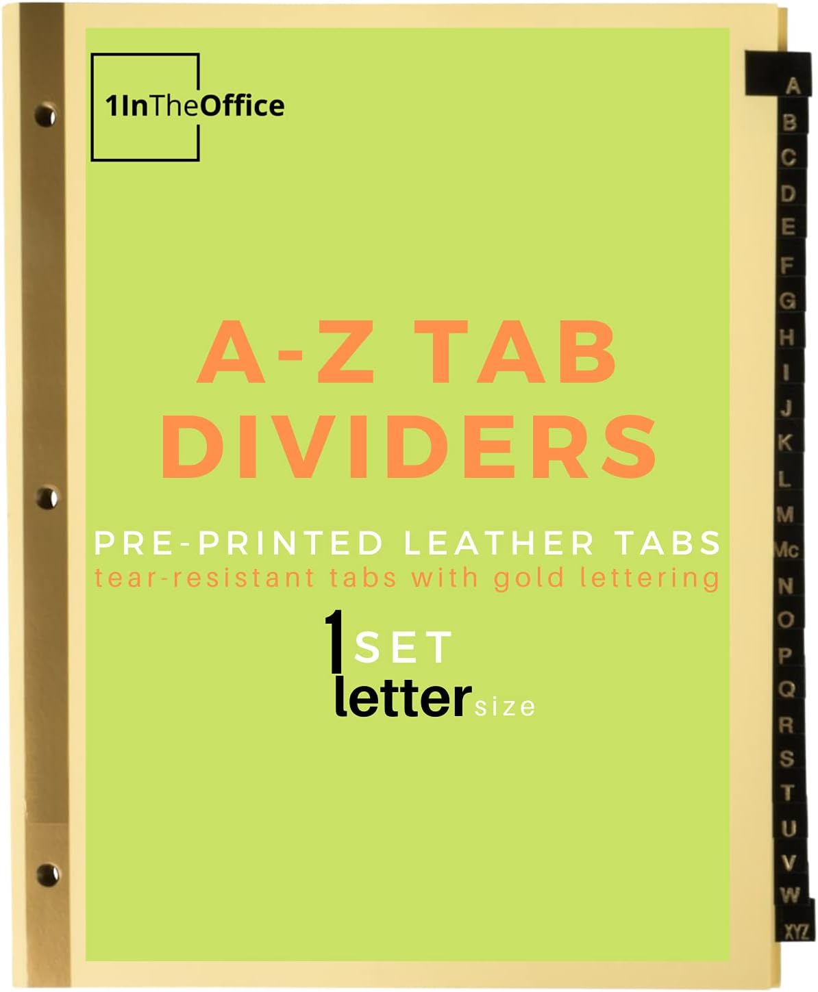 Amazon.com : Office Essentials 11676 Table 'n Tabs Dividers, 26-Tab ...