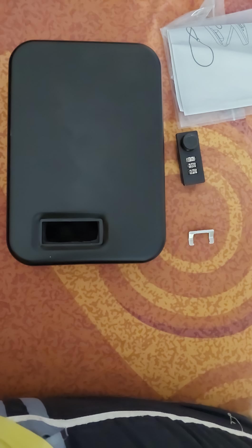 Gobbler Portable Safe Locker Box with Combination Pin Access for Home ...