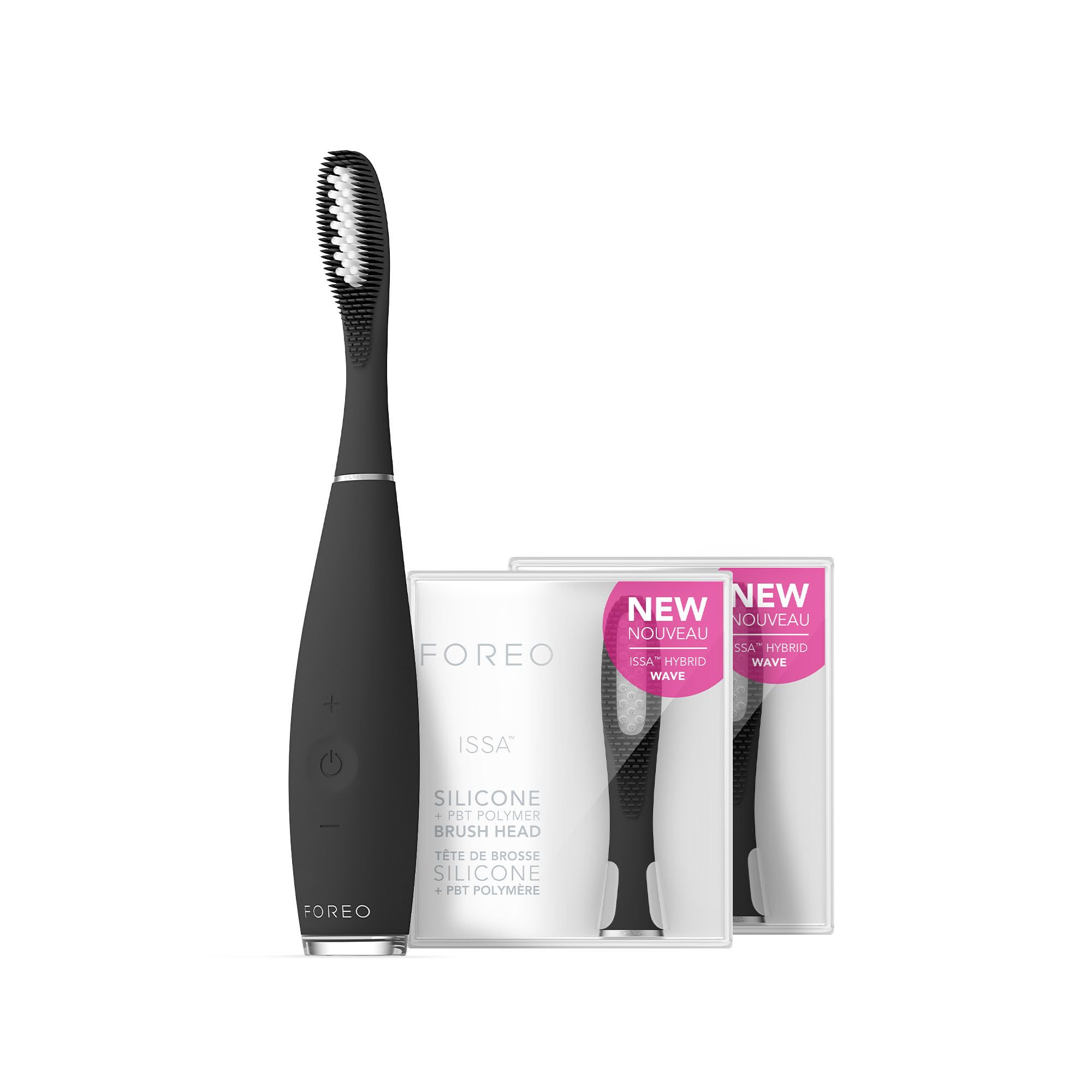 Amazon.com: FOREO ISSA 3 Bundle - Ultra-Hygienic 4-in-1 Silicone Sonic ...