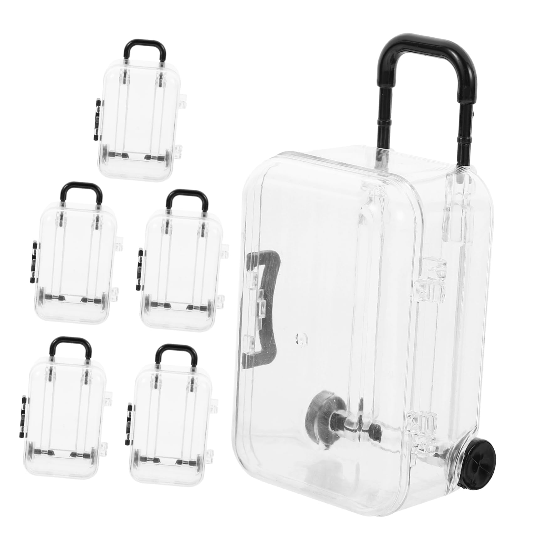 Amazon.com: 6pcs Office Decore Miniature Storage Case Cute Accessories ...