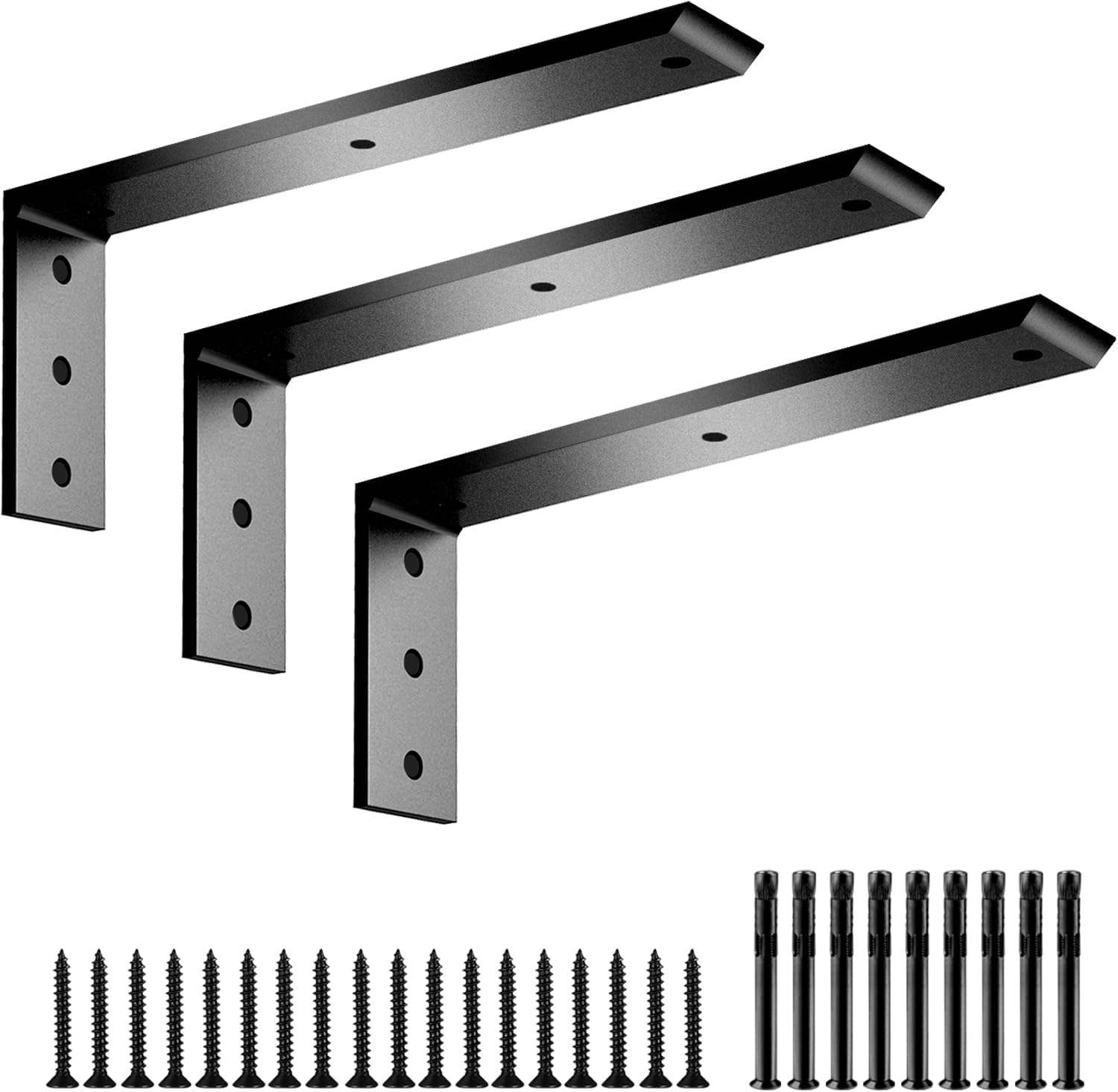 Amazon.com: Countertop Support Brackets 4 Pack L11" x H 6" x W 2.5 ...