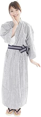 Amazon.com: TOKYO-T Yukata Kimono para hombre y mujer, bata de spa ...
