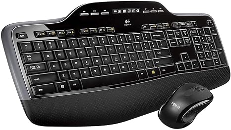 Amazon.com: Logitech MK735 Wireless Keyboard and Mouse Combo Multimedia ...
