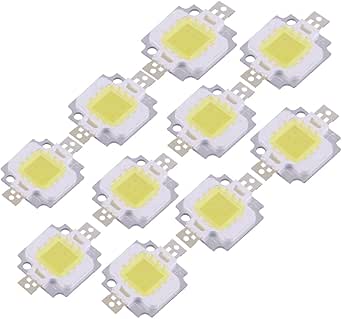 Kuuleyn Led Chip, LED Chip Bulb,10Pcs 10W LED Warm/Cool White SMD Chip ...