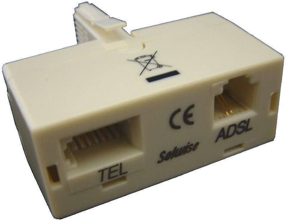 Plug-in Microfilter/Splitter: Amazon.co.uk: Electronics & Photo