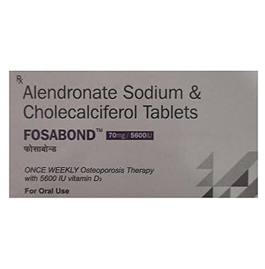 Fosabond 70mg/5600IU - Strip of 4 Tablets : Amazon.in: Health ...