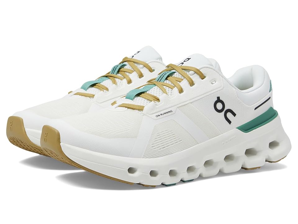 On Women's Cloudrunner 2 (Undyed/Green) Women's Shoes International ...
