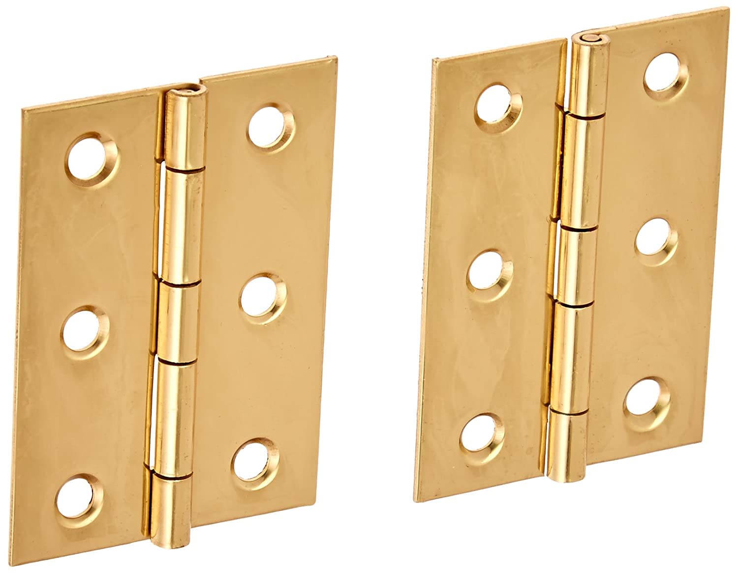 NATIONAL/SPECTRUM BRANDS HHI N211-391 2-1/2-Inch Brass Hinge, 2-Pack ...