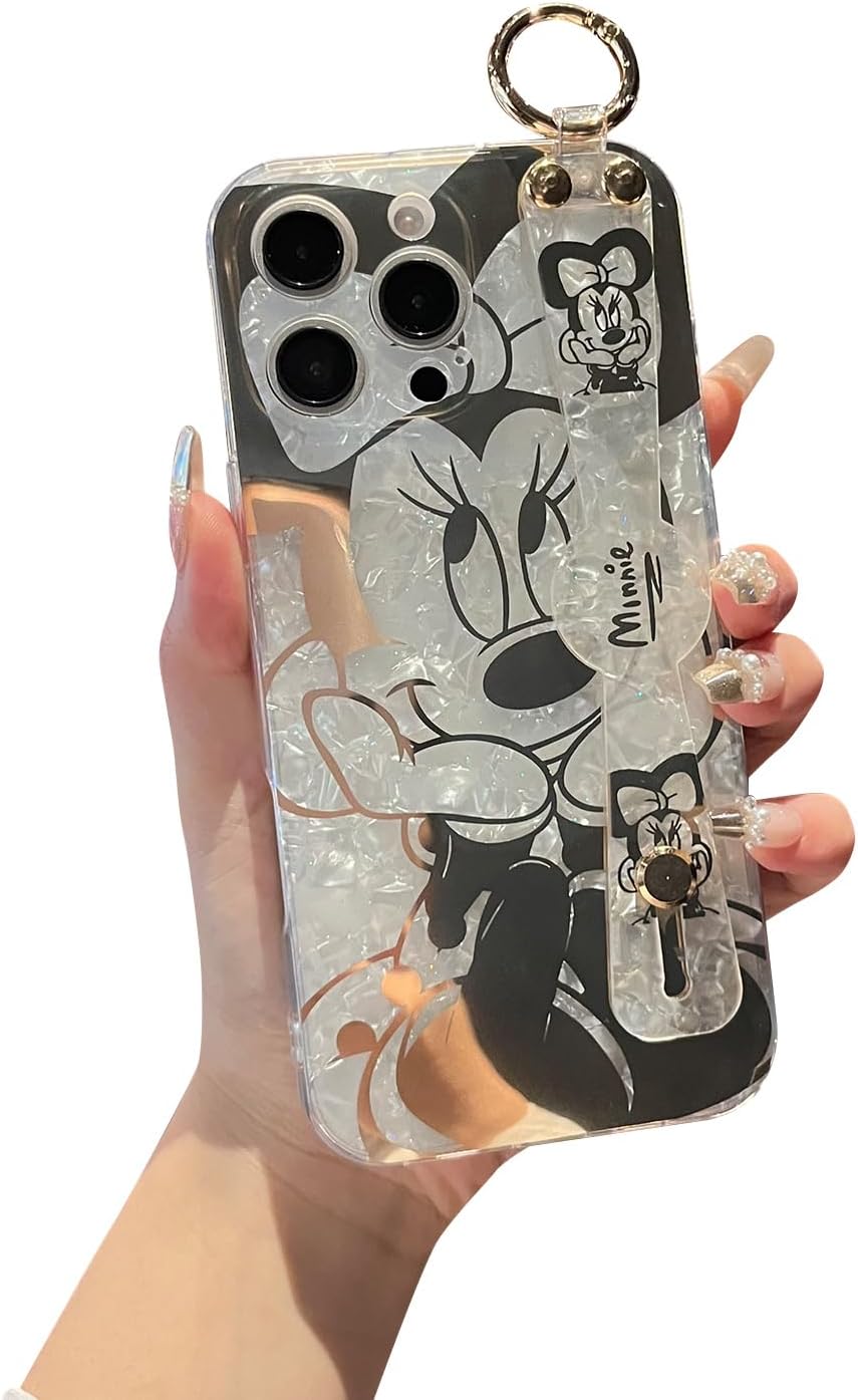 Amazon.com: iPhone 16 Pro Max Disney Mickey Mouse Classic Pose Black ...