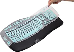 Amazon.com: Keyboard Cover for Logitech K350 MK550 MK570 Wireless Wave ...