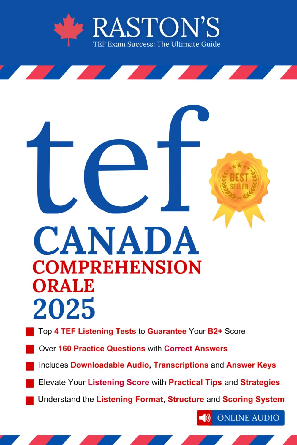 TEF Canada Compréhension Orale - 4 Full Length Listening Tests with ...