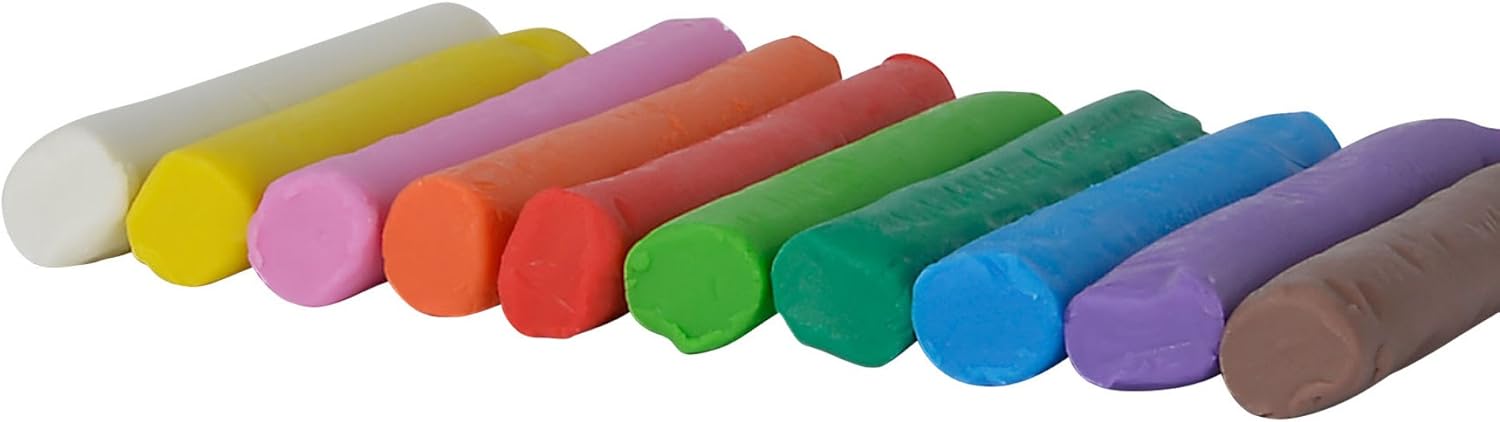 Simba Art & Fun 106324169 10 Coloured Dough Sticks Made in Germany – TopToy