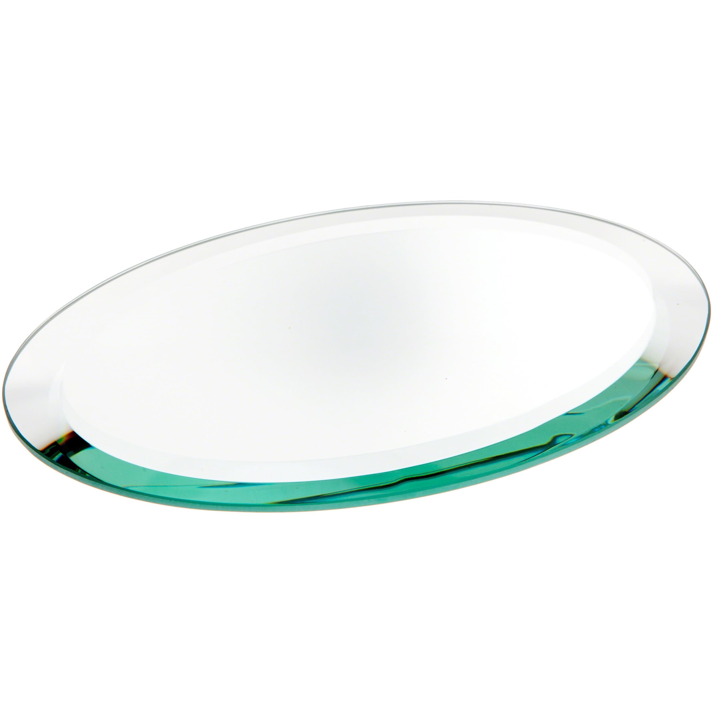 Amazon.com: Plymor Oval 5mm Beveled Glass Mirror, 5 inch x 7 inch ...