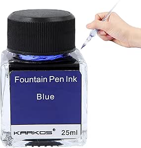 Bottled Ink, Shimmer Dip Pen Ink, Non-Carbon Drawing Writing Art Craft ...