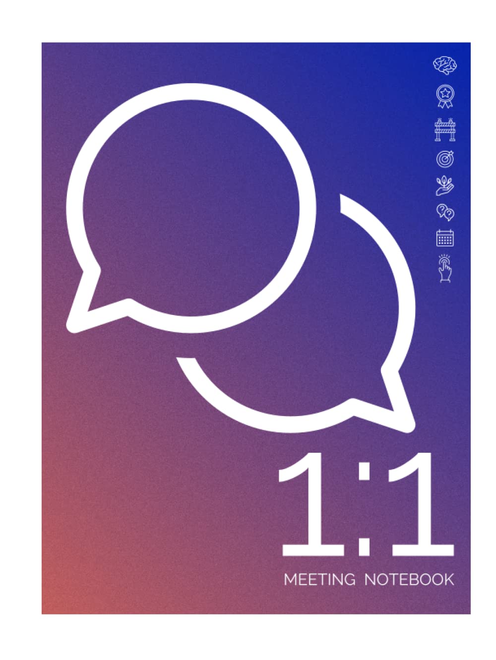 Amazon.com: One on One Meeting Notebook: Hardcover Edition: Press, Von ...