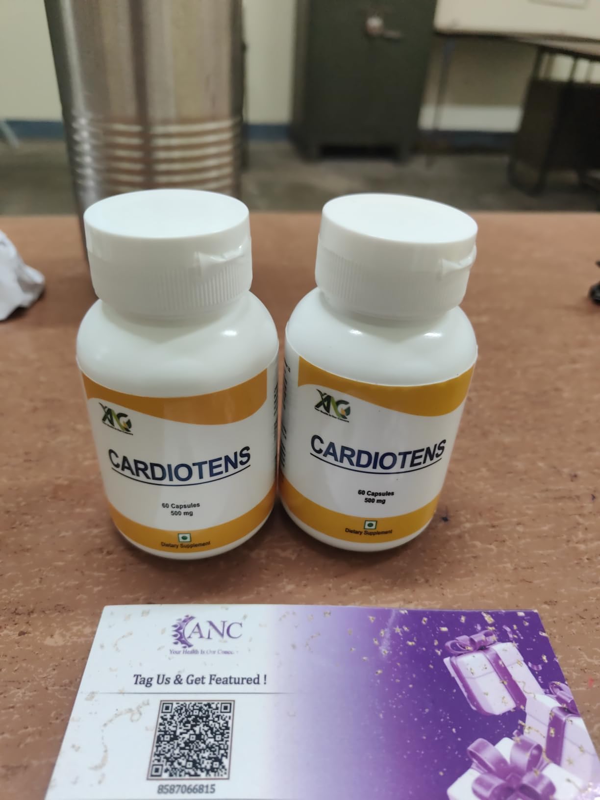 ANC CARDIOTENS with Arjuna Extract & Moringa Extract Heart Health ...