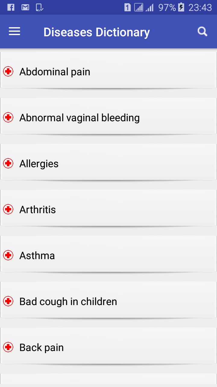 Diseases Dictionary - App on Amazon Appstore