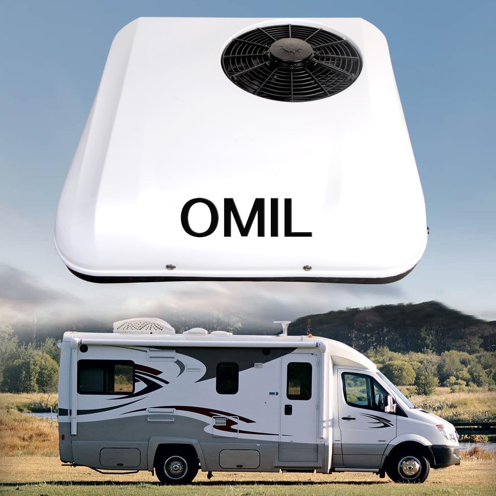 Amazon.com: 12V RV Air Conditioner, RV Rooftop AC Unit10000 BTU Fast ...