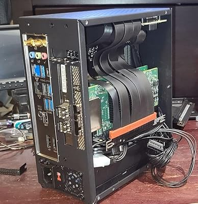 Aluminum Mini ITX Case with PCIe Riser, JOYJOM Mini India | Ubuy