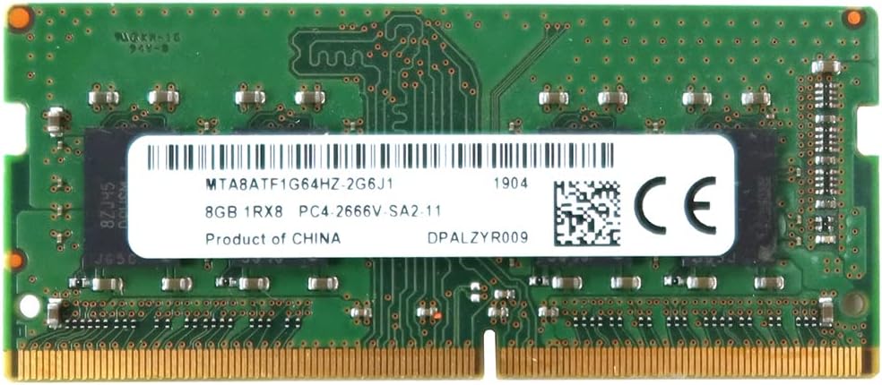 Laptop Memory Module MTA8ATF1G64HZ-2G6J1 Compatible Replacement Spare ...