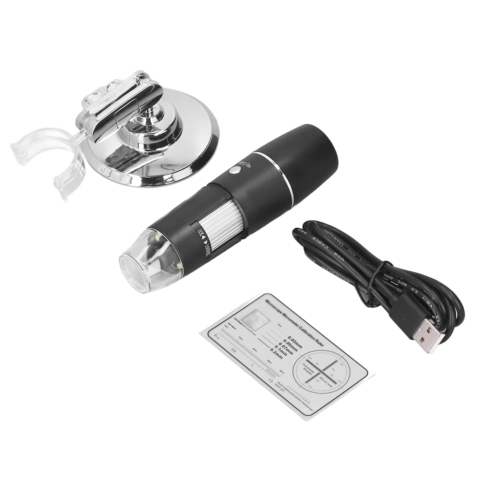 Buy Digital Micro, 0X‑1000X Magnification Handheld Electron Micro, WiFi ...