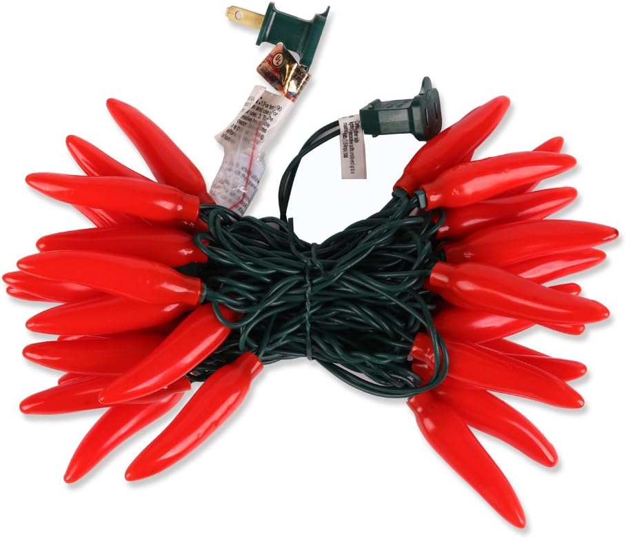 Amazon.com: LIDORE Chili Pepper String Light Summer Kitchen Garden ...