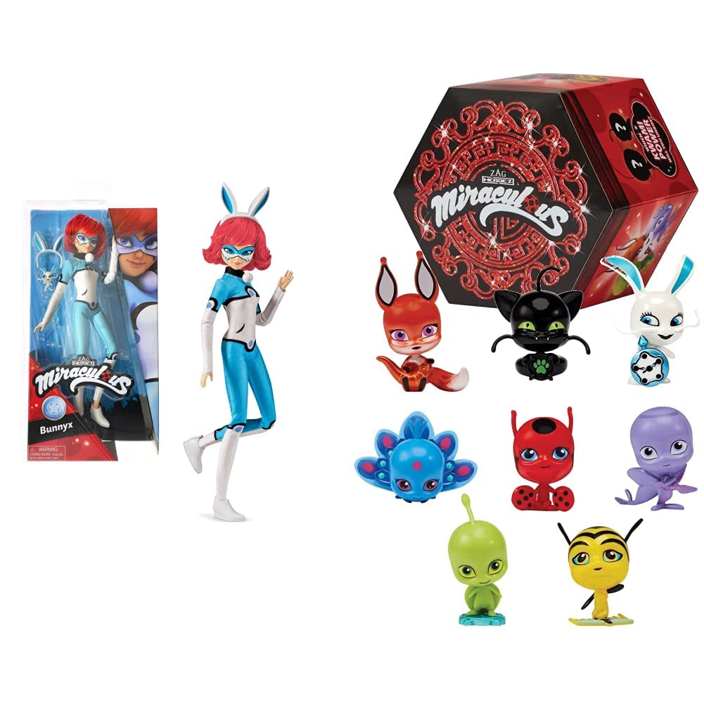 Miraculous Ladybug And Cat Noir Toys Bunnyx Fashion Doll Articulated ...