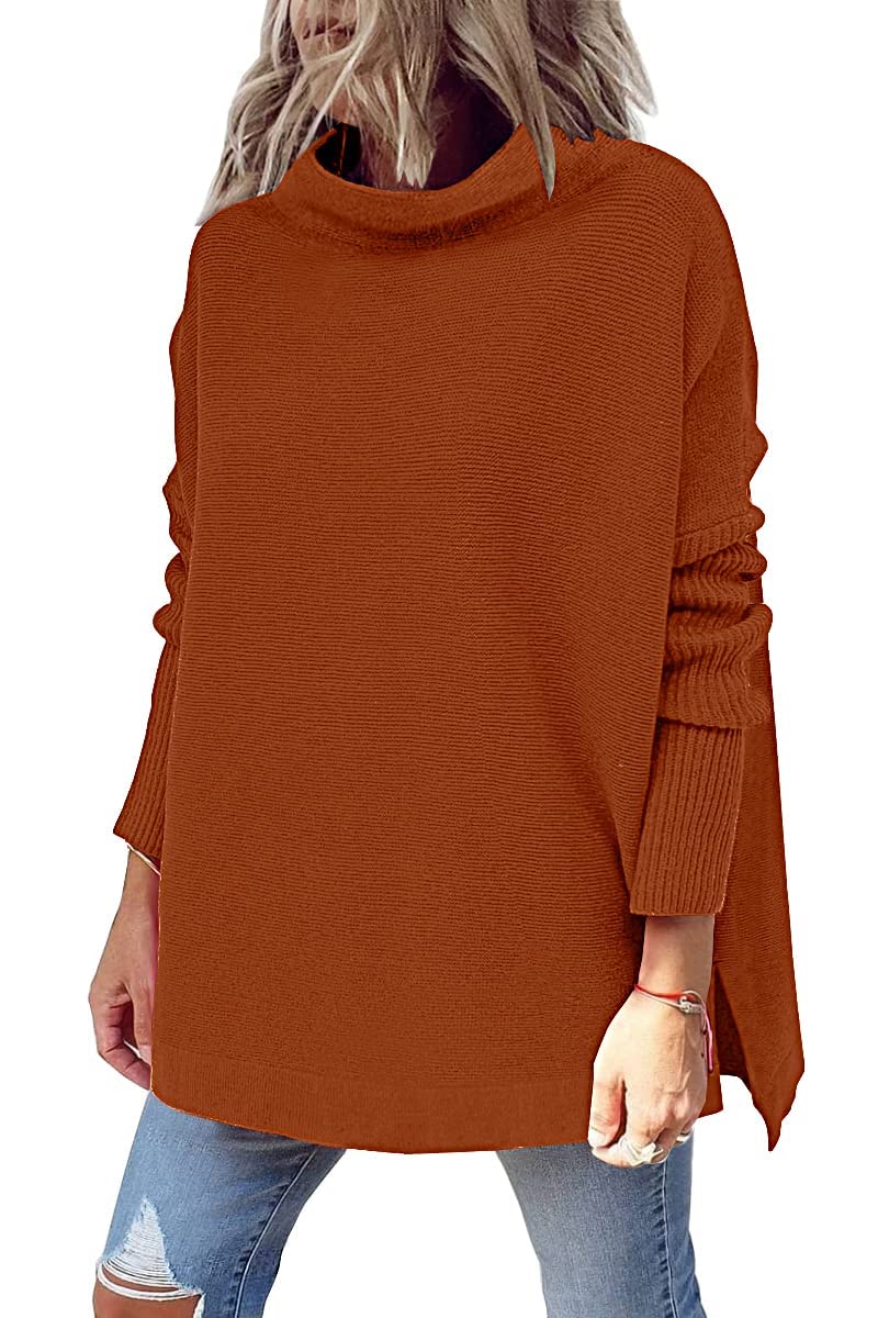 Snapklik.com : Womens Oversized Chunky Tunic Pullover Sweaters ...
