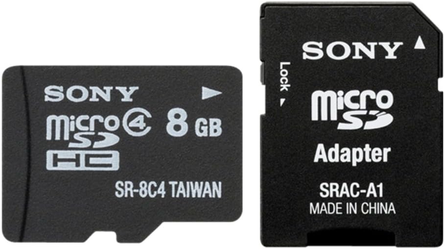 Amazon.com: Sony 8 GB microSDHC Flash Memory Card (SR8A4) : Electronics