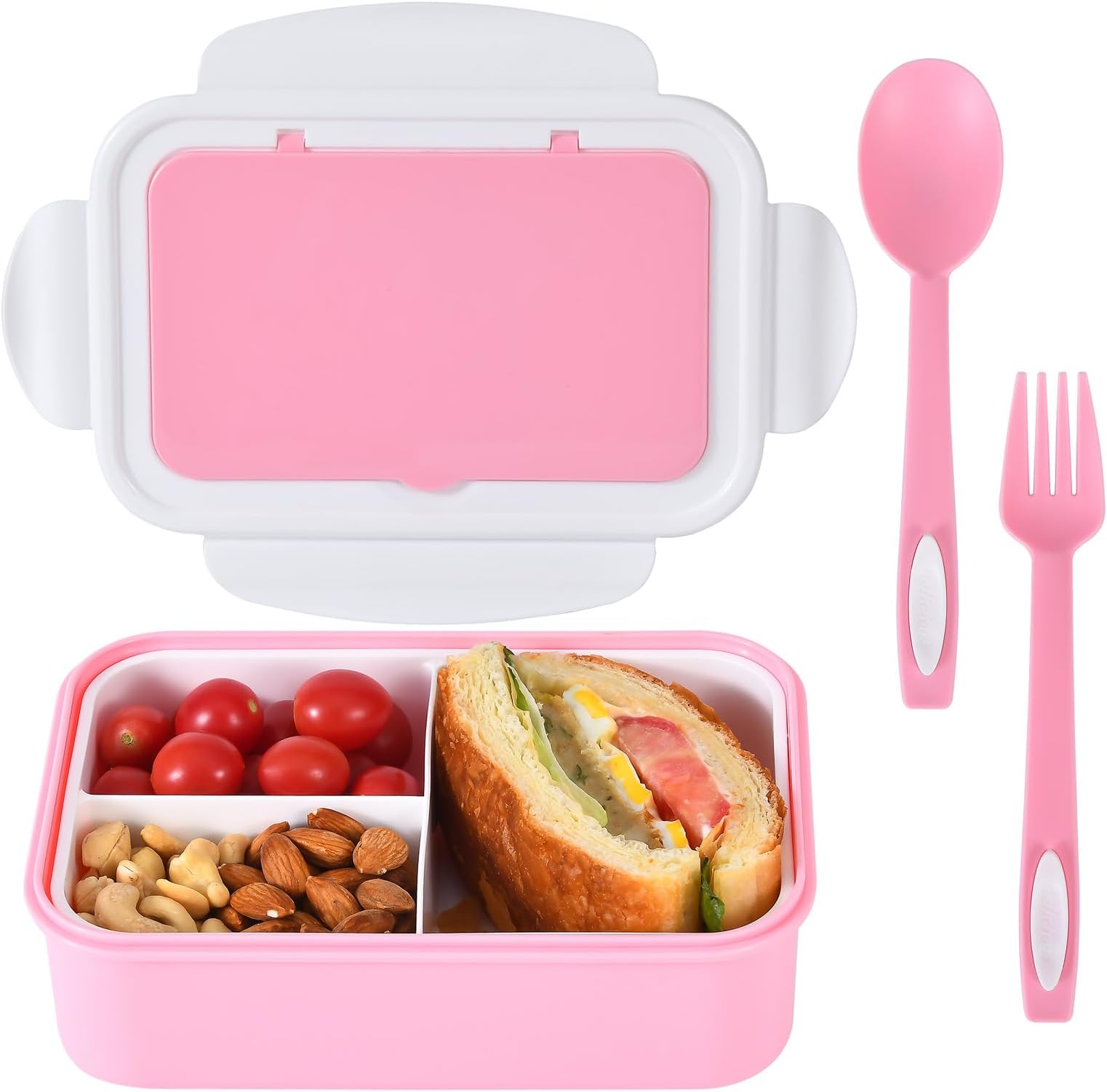 Amazon.com: Teivio 50Packs Plastic Kid Lunch Box Take Out Food ...
