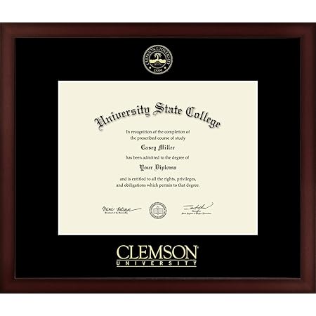 Amazon.com - Framerly for Clemson University - Officially Licensed ...