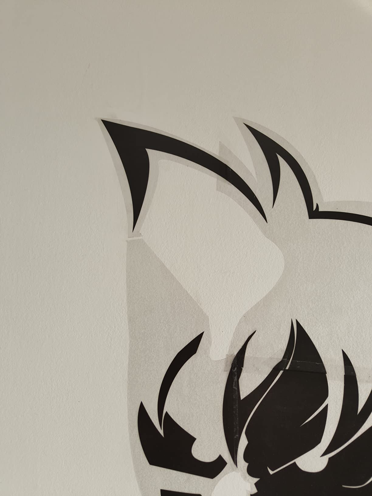 Wallstick "SON GOKU Wall Sticker (Vinyl, 81 cm x 70 cm) (57-4201 ...