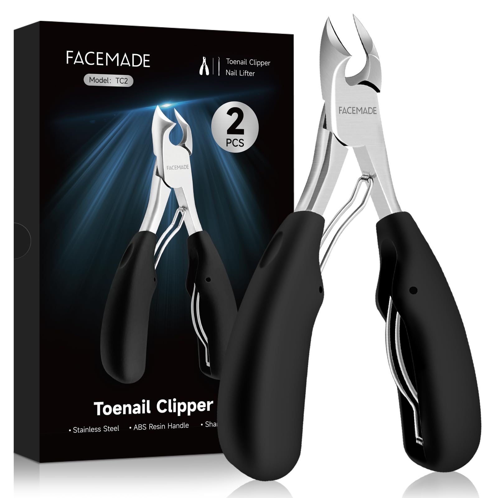 Amazon.com : FACEMADE Toenail Clippers, Professional Ingrown Toenail ...