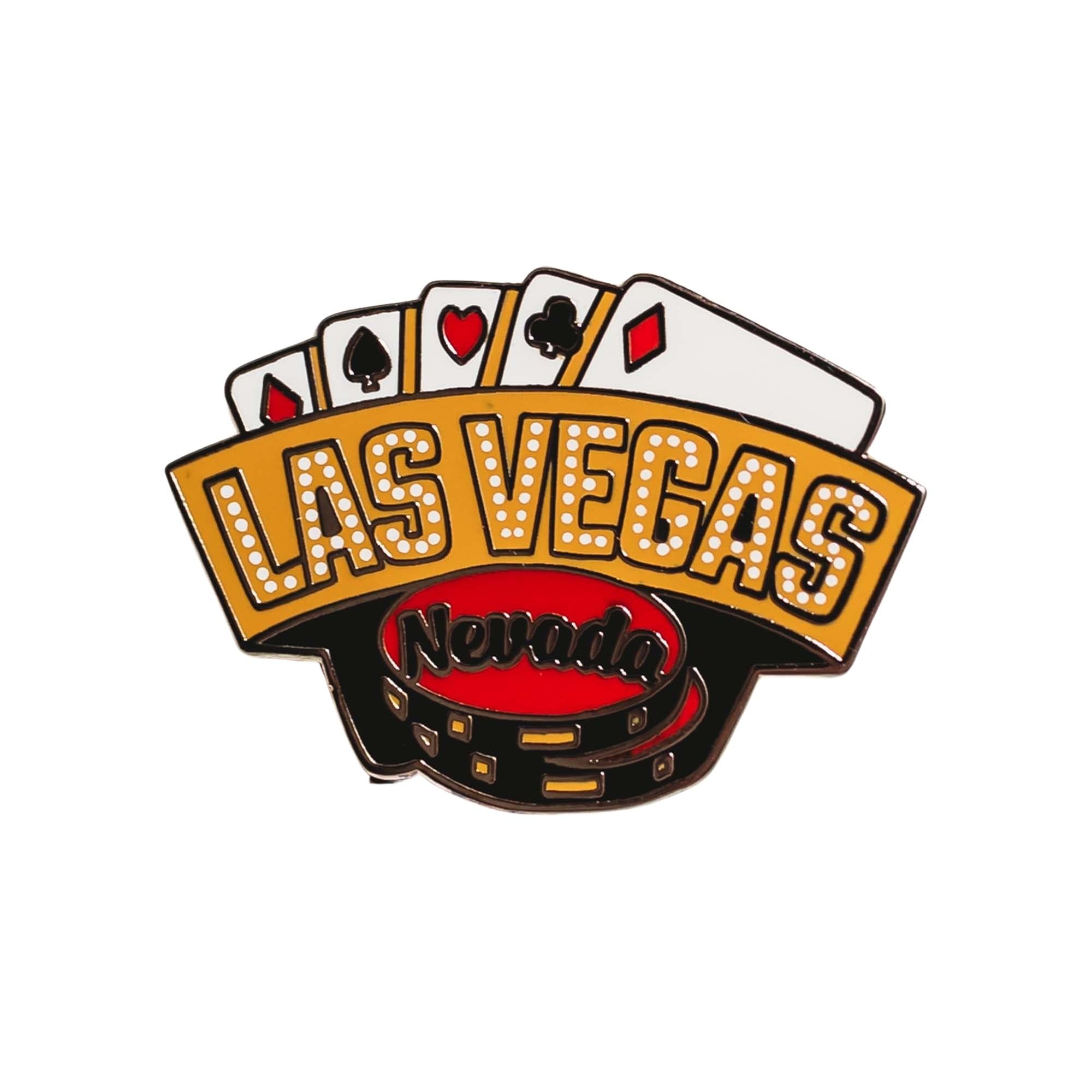Amazon.com: Las Vegas Enamel Travel Pin - Las Vegas Strip Souvenir ...