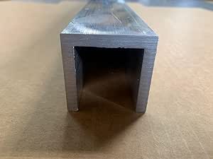 Amazon.com: 1/4" Thick x 2" x 2" 6063-T52 Aluminum Sharp Corner Channel ...