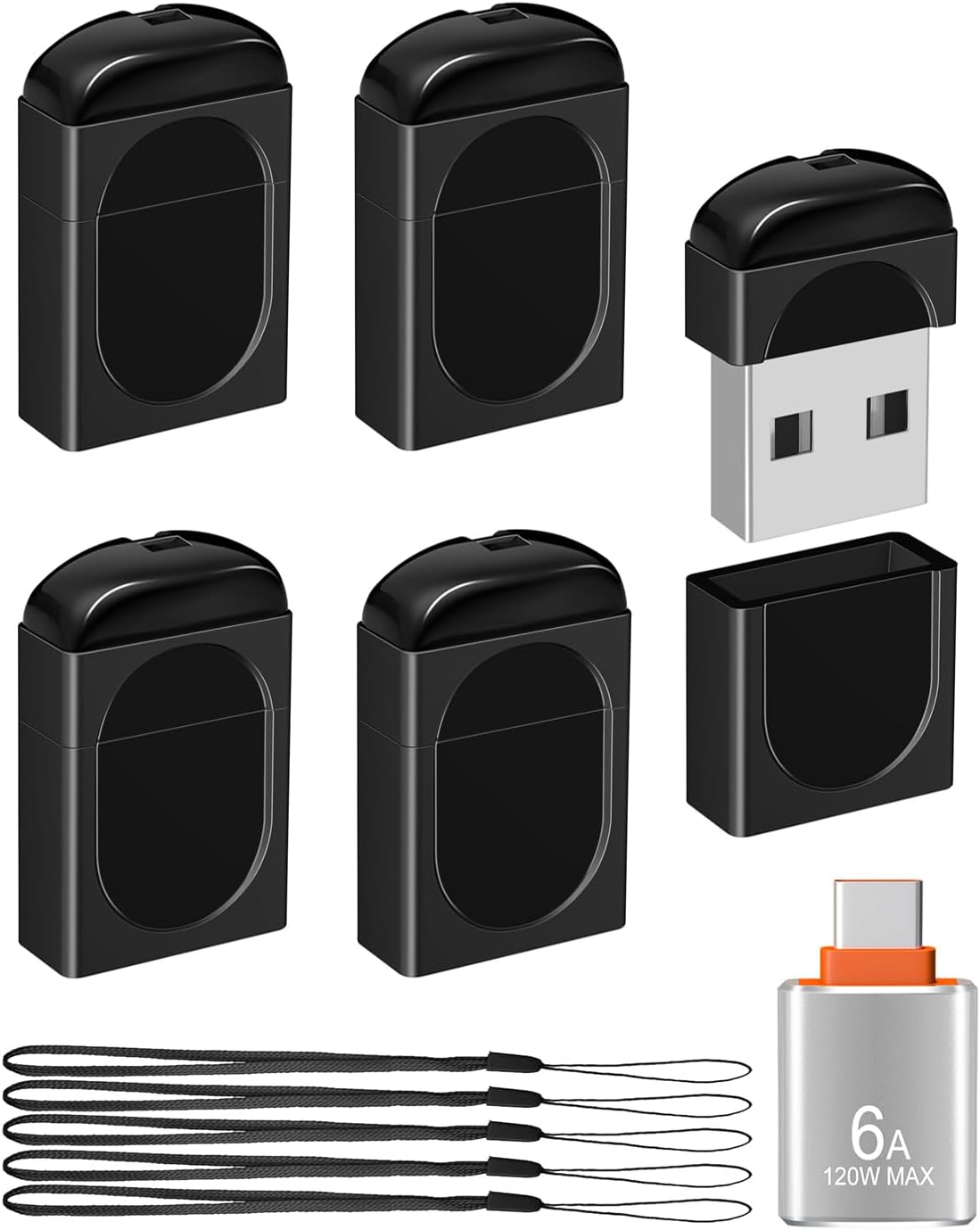 Amazon.com: EASTBULL 16GB Small Flash Drives 5 Pack USB2.0 Mini USB ...