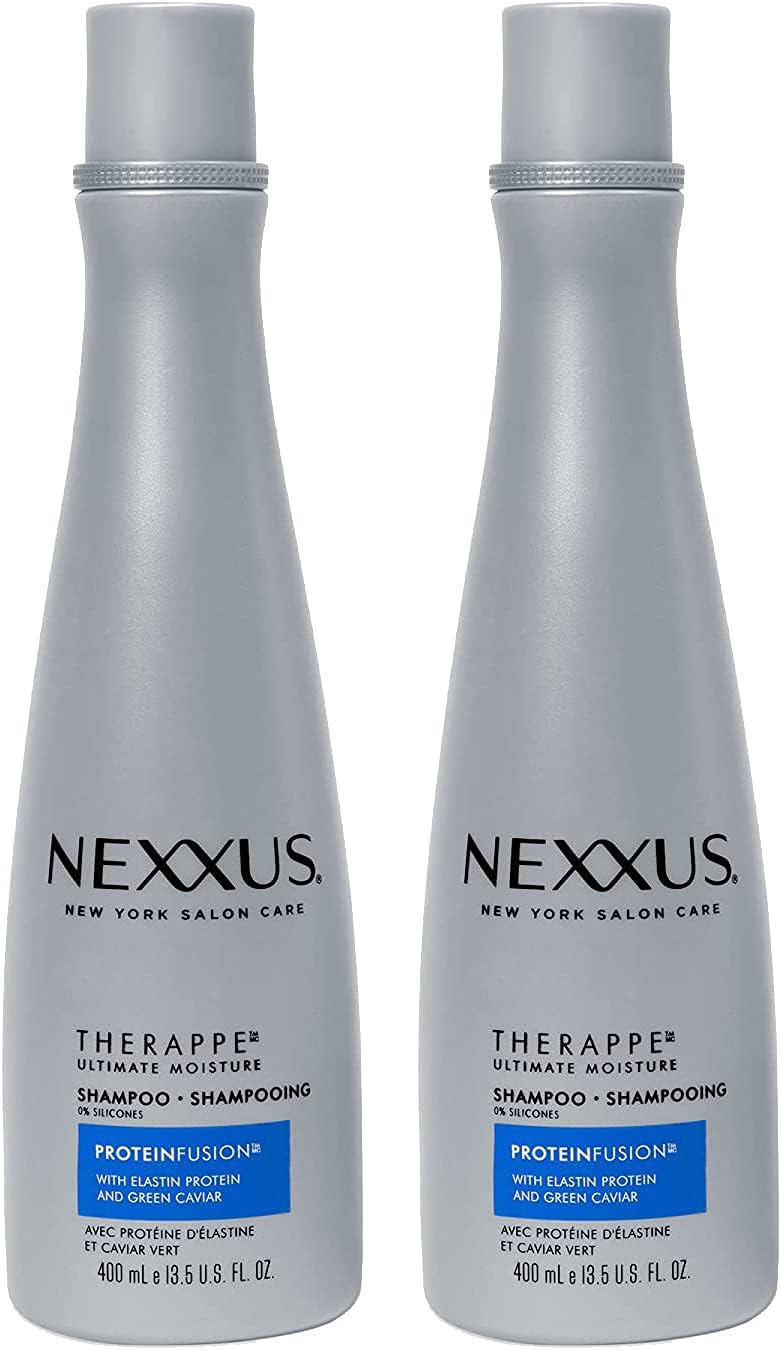 Amazon.com : Nexxus Therappe Shampoo Ultimate Moisture 2 Count for Dry ...