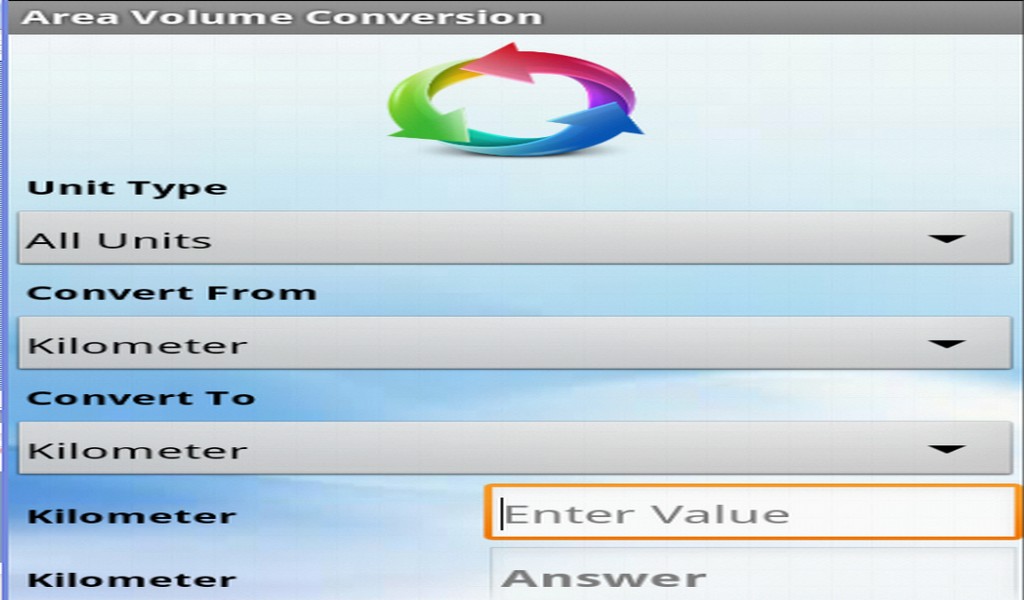 Area Volume Calculator - App on Amazon Appstore