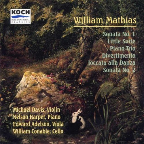 Sonata 1 for Violin: Mathias, Davis, Harper, Adelson, Conable: Amazon ...